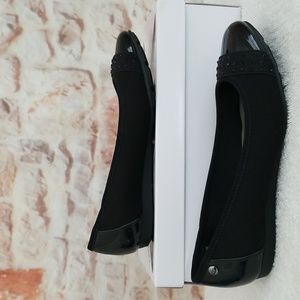 Anne Klein Sport | Shoes | New Anne Klein Sport Black Ballet Flats ...